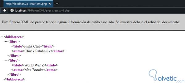 Construyendo documentos XML con PHP - Solvetic