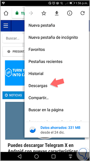 Cómo ver archivos descargados en móvil Android - Solvetic