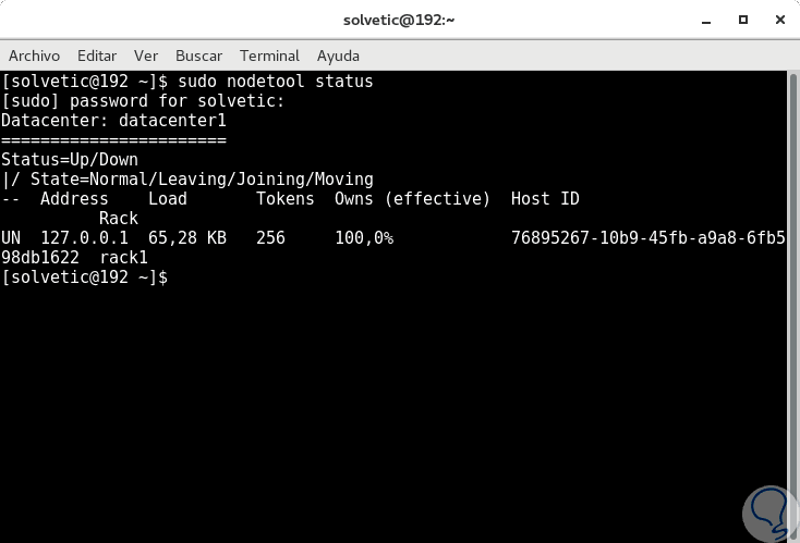 Cómo instalar la base de datos Cassandra en CentOS 7 - Solvetic