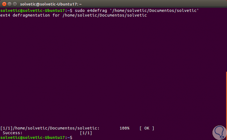 Cómo desfragmentar disco duro en Linux - Solvetic