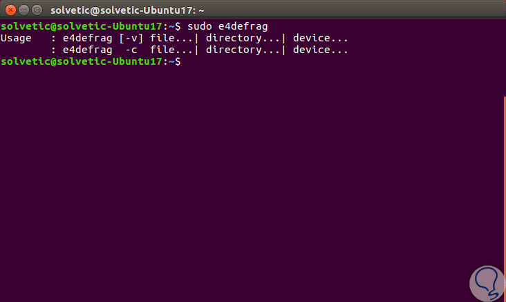 Cómo desfragmentar disco duro en Linux - Solvetic