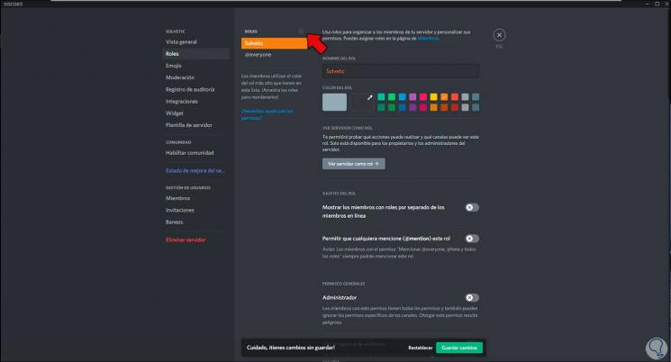Cómo hacer un Canal de solo lectura en Discord - Solvetic
