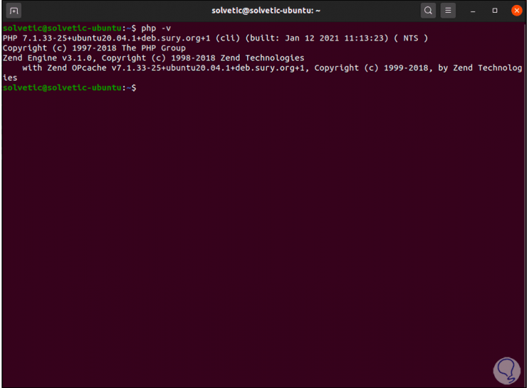 Instalar varias versiones de PHP en Ubuntu | 5.6 7.X 8.0 - Solvetic