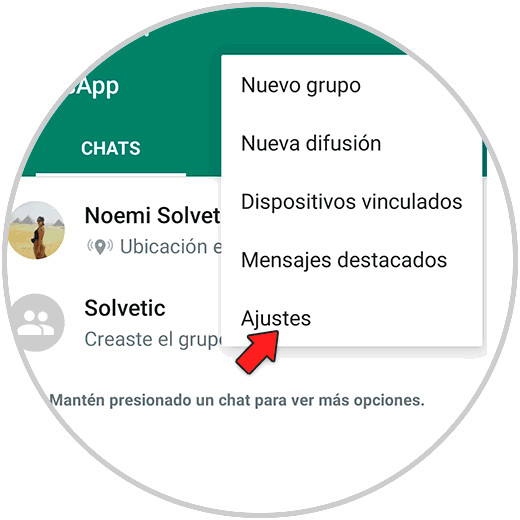 Cómo ver tu número de WhatsApp ️ - Solvetic Cómo ver tu número de WhatsApp ️ - Solvetic