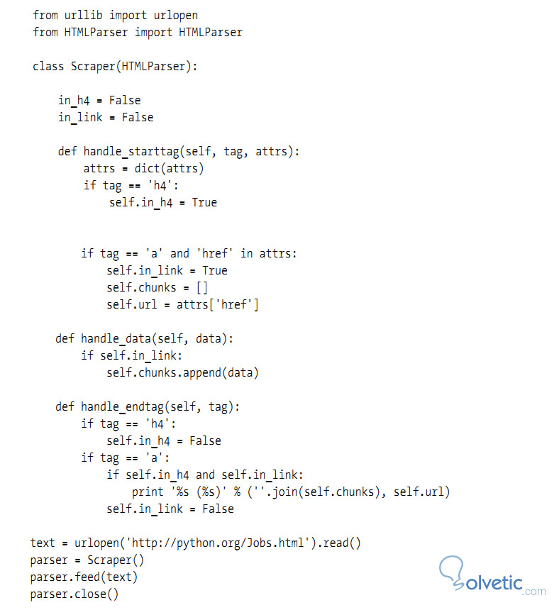 Python - HTMLParser - Solvetic