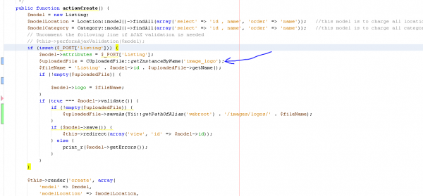 problema con validación de un campo file en yii framework - Solvetic