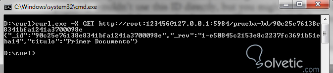 Operaciones en CouchDB utilizando cURL - Solvetic