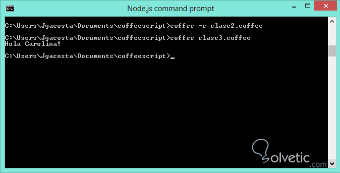 Utilizando clases en CoffeeScript - Solvetic