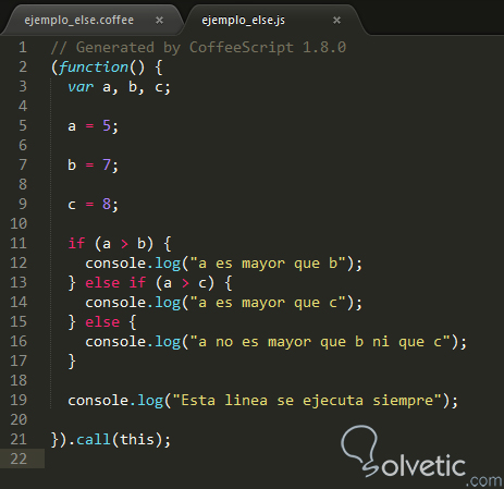 Fundamentos de CoffeeScript - Solvetic
