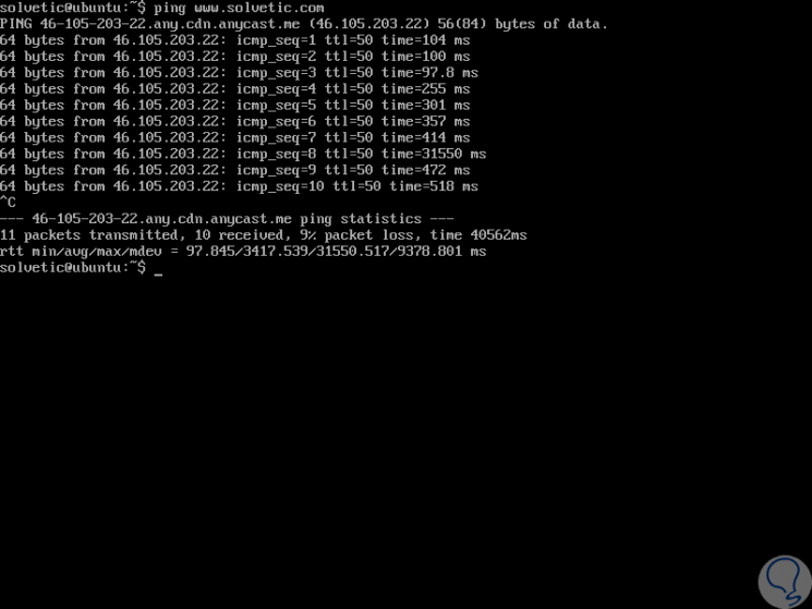 Manual qué es y cómo usar comando PING Windows y Linux - Solvetic