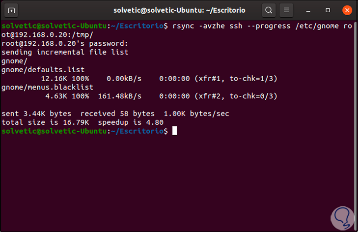 Rsync Linux: Cómo usar y ejemplos comando - Solvetic
