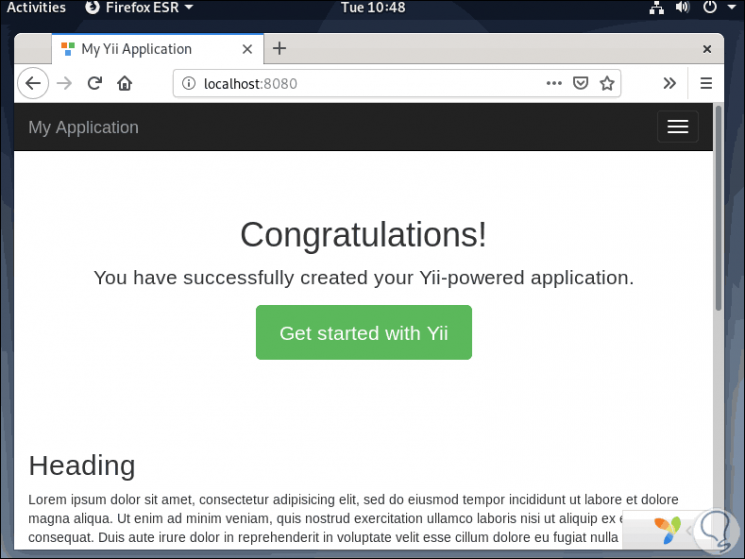 Cómo instalar Yii PHP Framework en CentOS 8, Ubuntu 19 o Debian - Solvetic