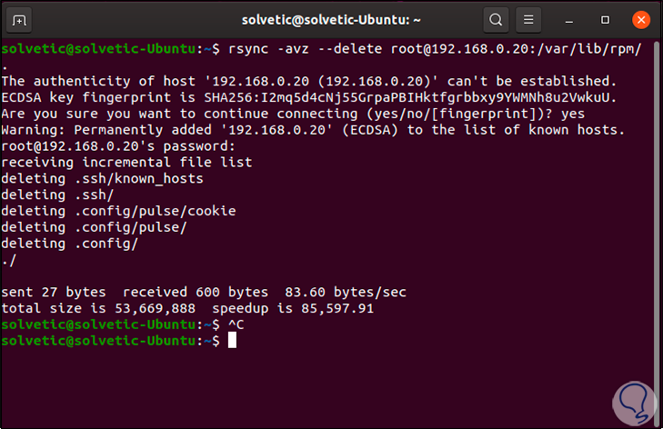 Rsync Linux: Cómo usar y ejemplos comando - Solvetic