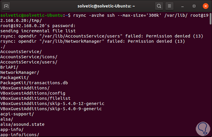 Rsync Linux: Cómo usar y ejemplos comando - Solvetic