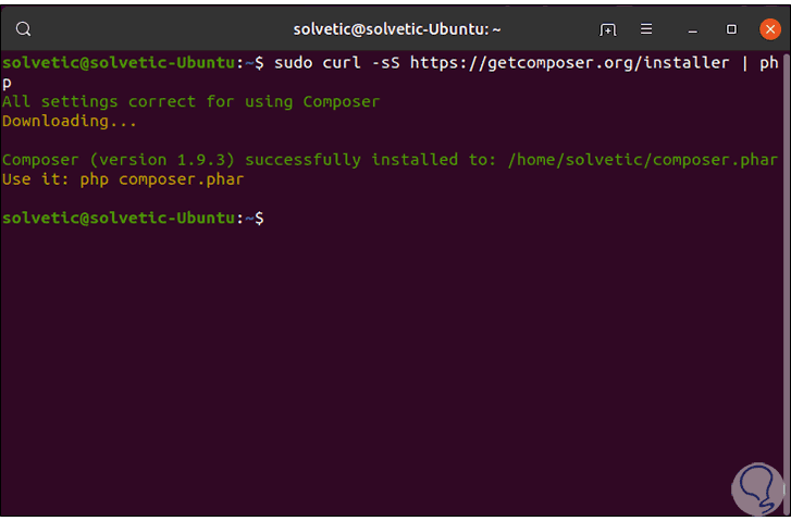 Cómo instalar Yii PHP Framework en CentOS 8, Ubuntu 19 o Debian - Solvetic