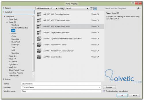 ASP.NET MVC - Primeros Pasos - Solvetic