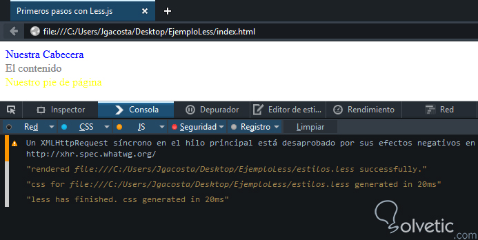 Primeros pasos con Less.js - Solvetic