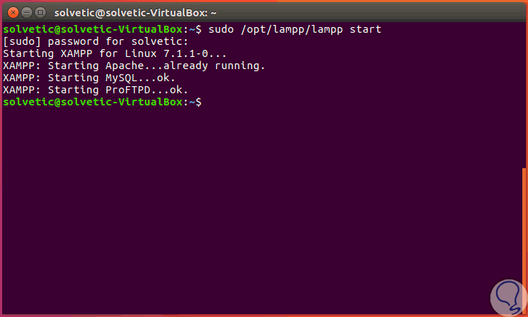 Cómo instalar y configurar XAMPP en Ubuntu Linux - Solvetic