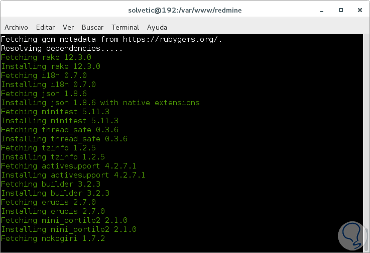 Cómo instalar Redmine con Nginx en centOS 7 - Solvetic