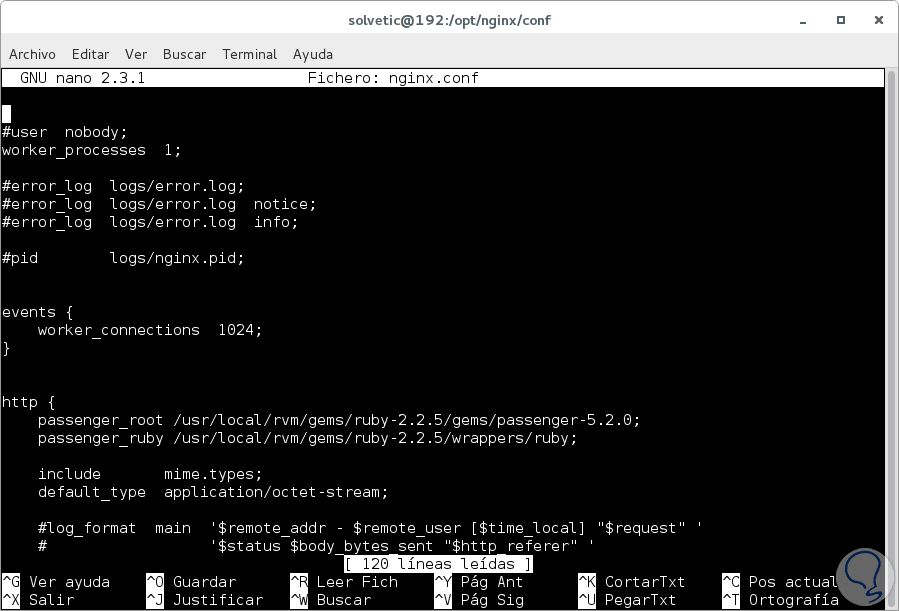 Cómo instalar Redmine con Nginx en centOS 7 - Solvetic