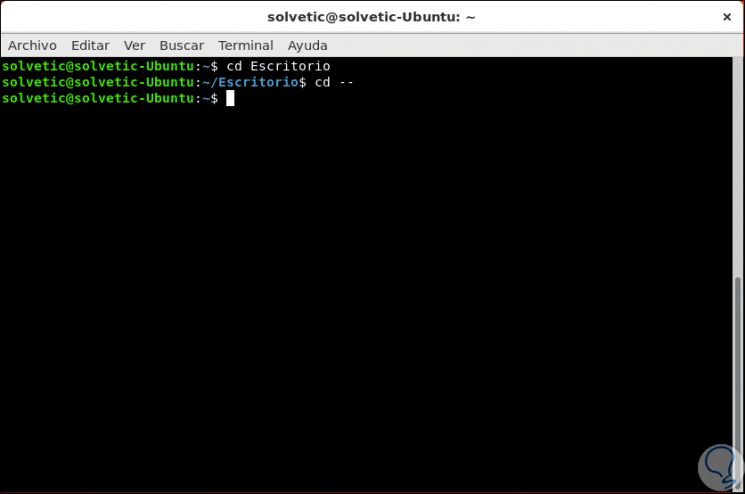 Cómo usar el comando CD en Linux - Solvetic