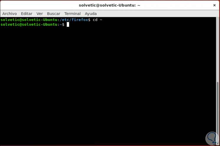 Cómo usar el comando CD en Linux - Solvetic