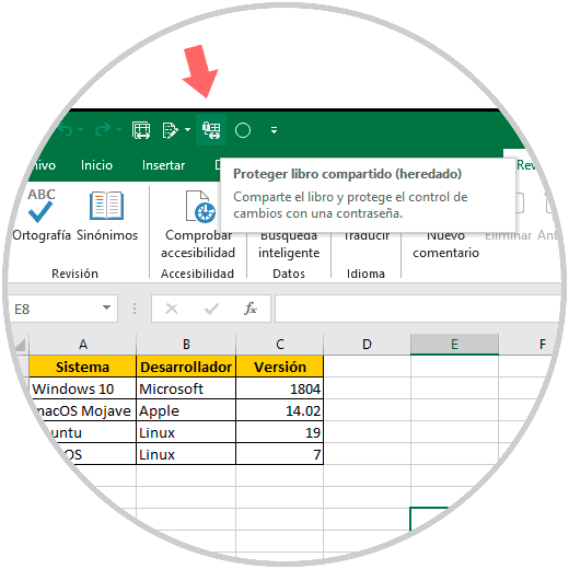 Cómo compartir un archivo Excel 2019 - Solvetic Cómo compartir un archivo Excel 2019 - Solvetic
