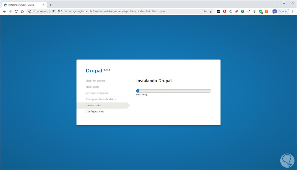 Cómo instalar Drupal en CentOS 8 - Solvetic