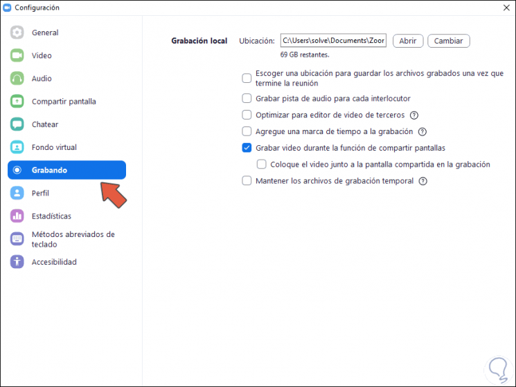Cómo GRABAR una REUNION en ZOOM - Solvetic