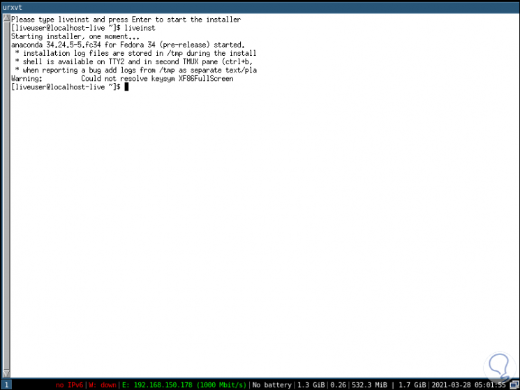 INSTALAR FEDORA I3 ️ Distribución 2021 - Solvetic