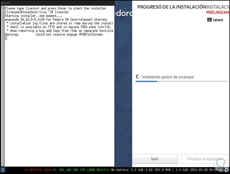 INSTALAR FEDORA I3 ️ Distribución 2021 - Solvetic