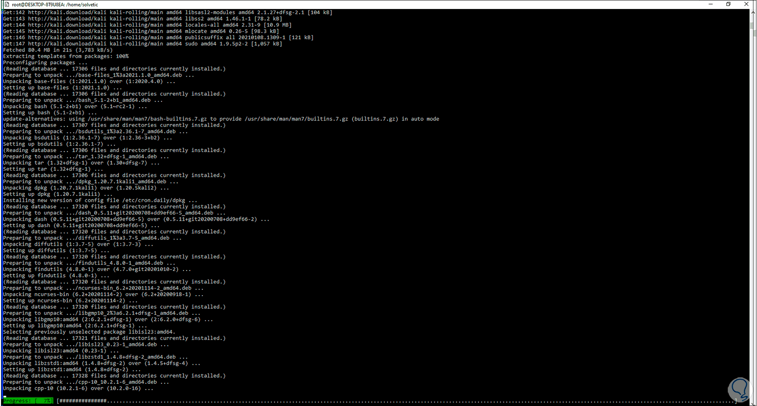 Instalar Kali Linux en Windows 10 ️ SIN MAQUINA VIRTUAL 2021 - Solvetic