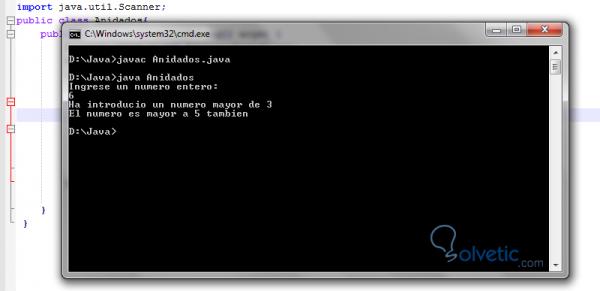 Java - Condicionales Anidados - Solvetic
