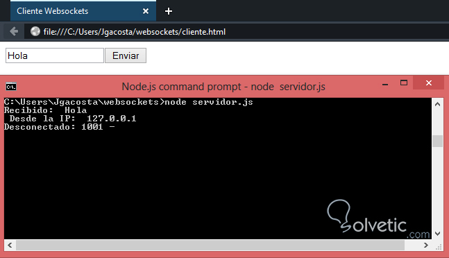 Websocket con Node.js - Solvetic
