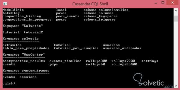 Manipulación de data en Cassandra - Solvetic