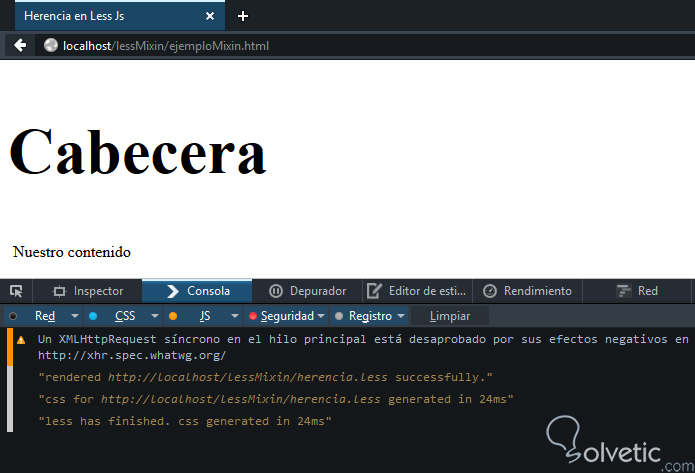 Mixins y herencias con Less.js - Solvetic