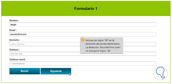Forma de crear formulario de varias paginas utilizando script PHP - Solvetic