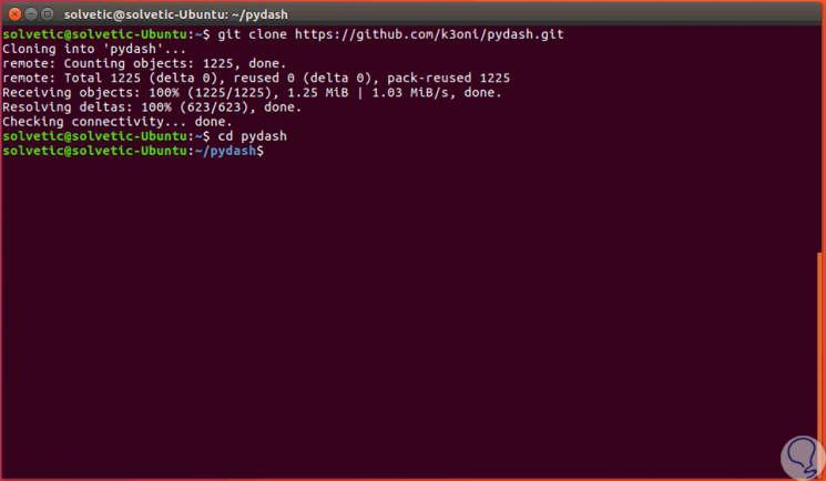 Cómo monitorizar rendimiento de Ubuntu Linux usando Pydash - Solvetic