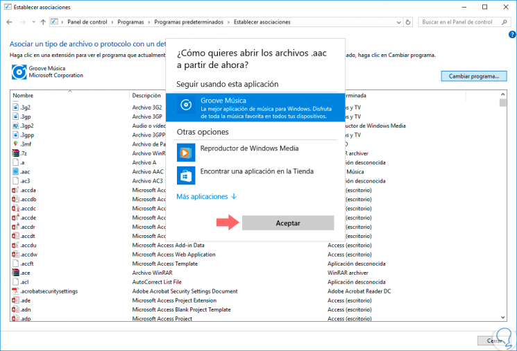 Cómo poner programa por defecto (predeterminado) Windows 10 - Solvetic