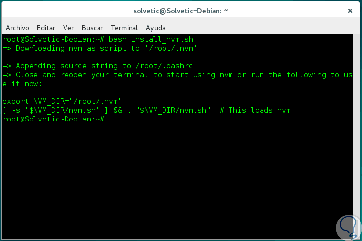 Cómo instalar Node.js en Debian - Solvetic