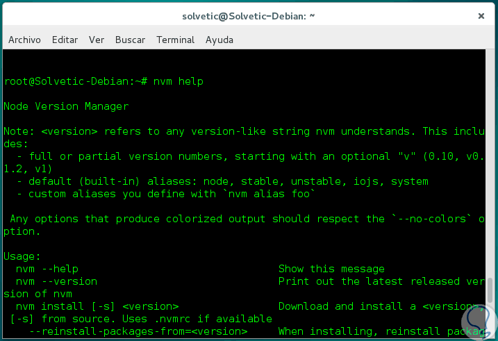 Cómo instalar Node.js en Debian - Solvetic