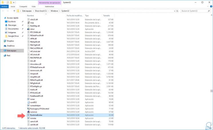 RUNTIME BROKER: qué es y solucionar error runtimebroker.exe en Windows 10 - Solvetic