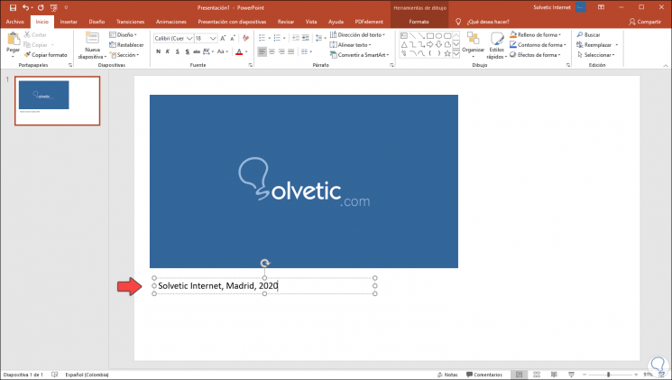 Como citar imagen en PowerPoint - Solvetic