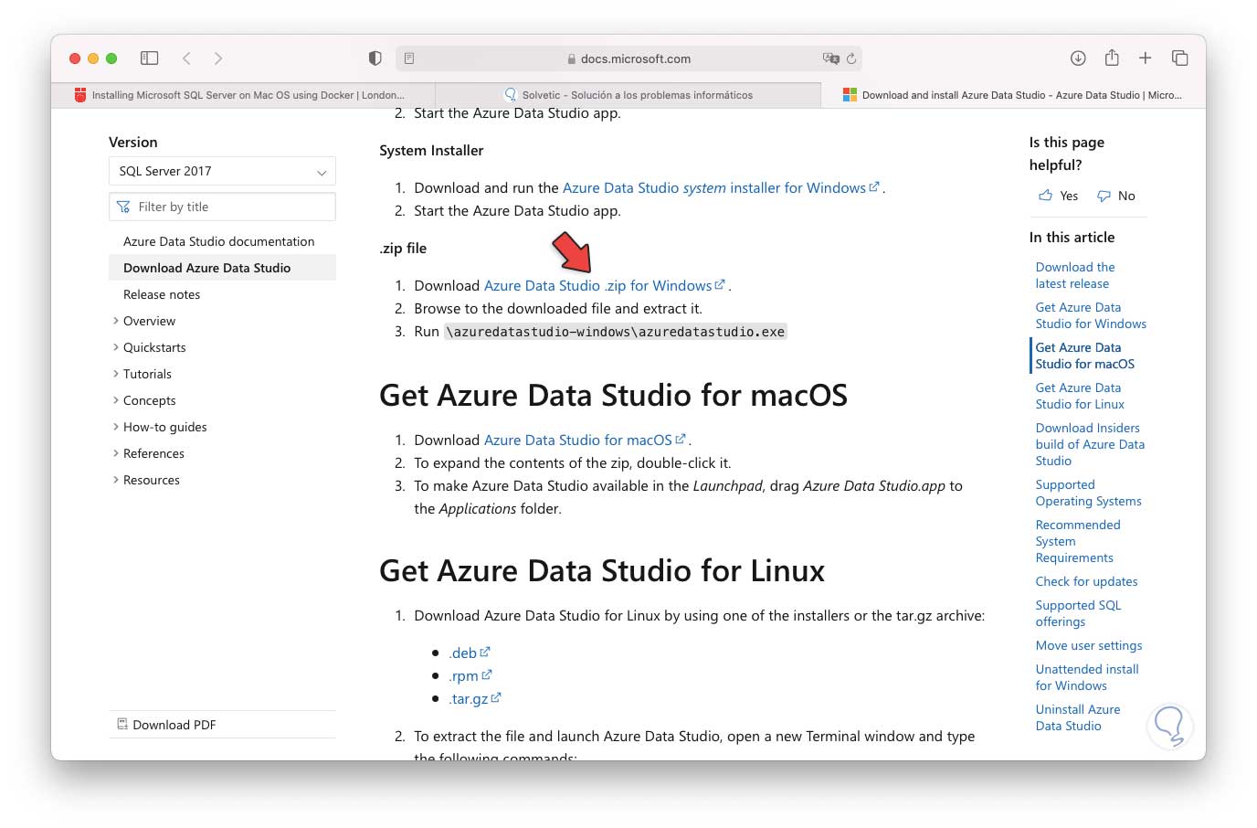 Instalar SQL Server 2019 en Mac ️ - Solvetic