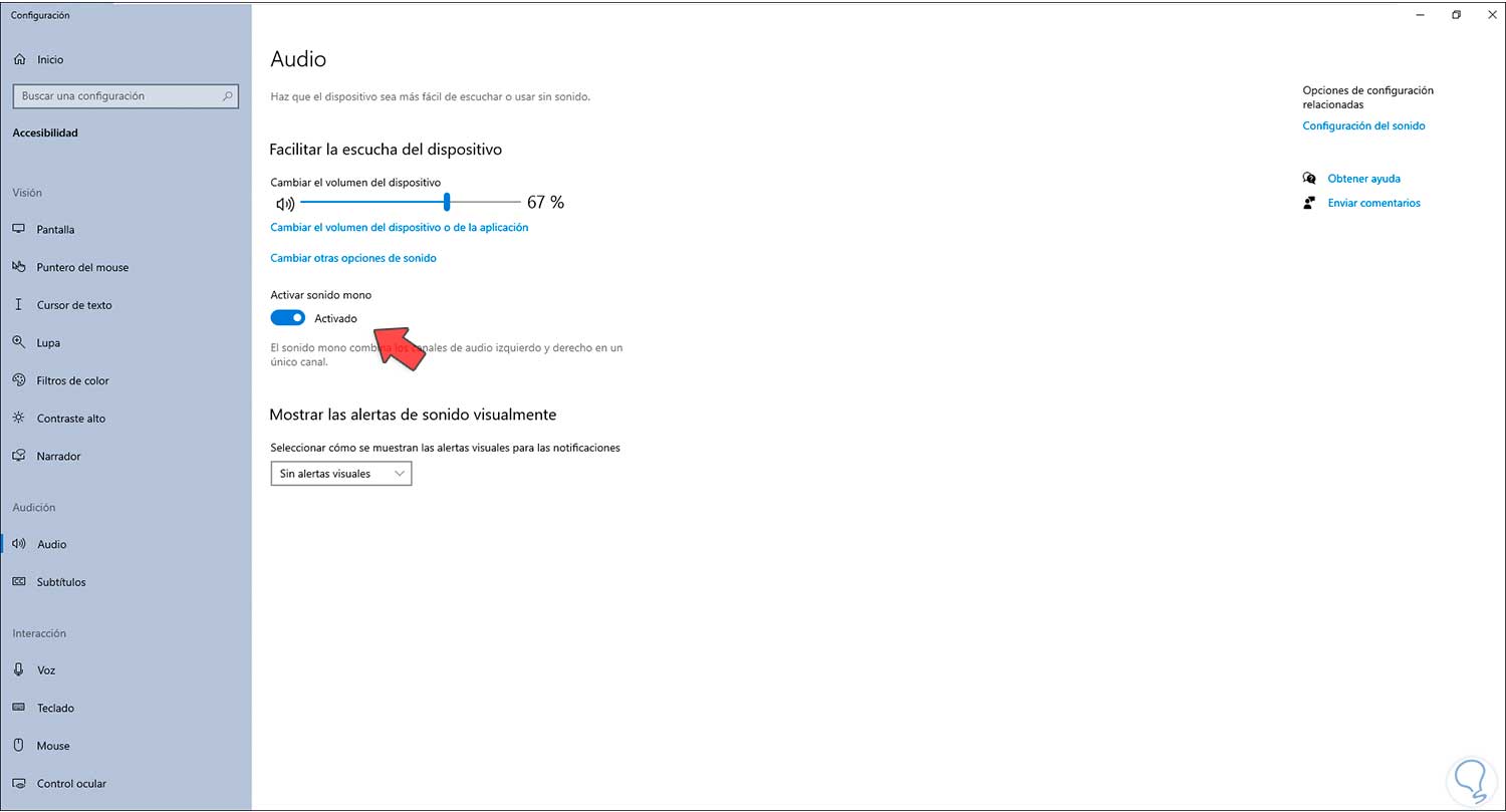 Cómo PONER SONIDO MONO en Windows 10 ️ - Solvetic