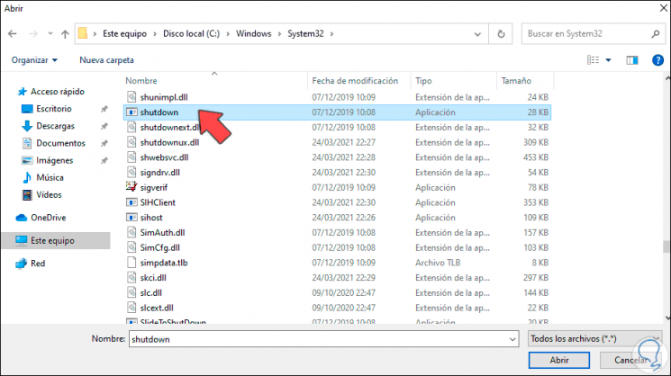 Configurar apagado automático Windows 10 ️ 2021 - Solvetic