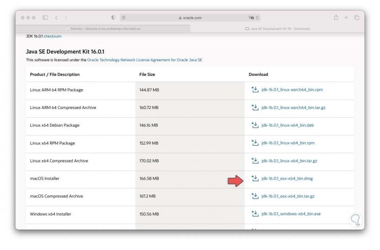 Instalar JAVA en Mac 2021 - Solvetic