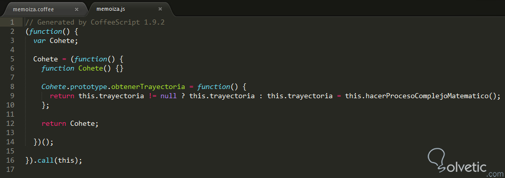 Uso avanzado de CoffeeScript - Solvetic