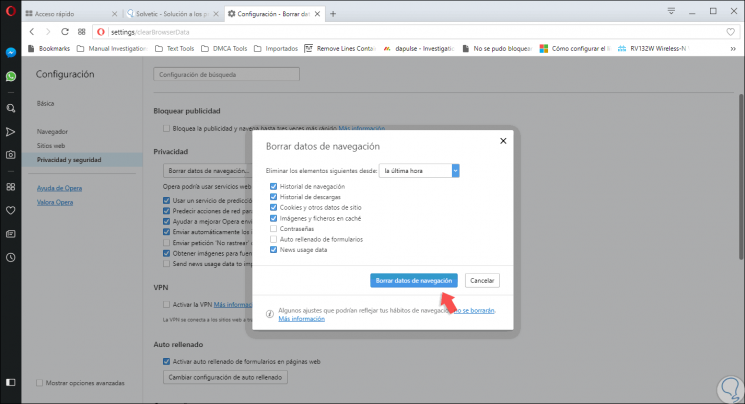 Cómo borrar Cookies en Chrome, Firefox, Edge, Safari y Opera - Solvetic
