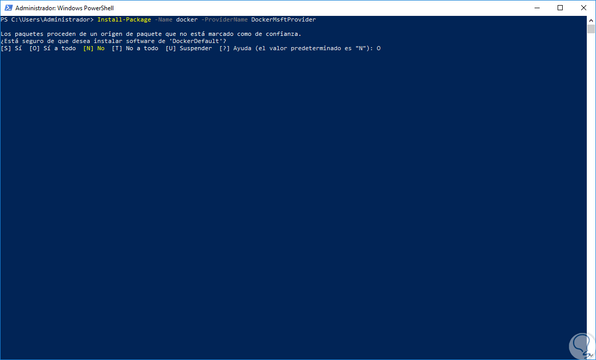 Cómo instalar y configurar contenedores en Windows Server 2019 - Solvetic